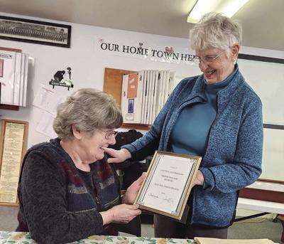 Weippe Hilltop Museum presents lifetime membership | Community News ...