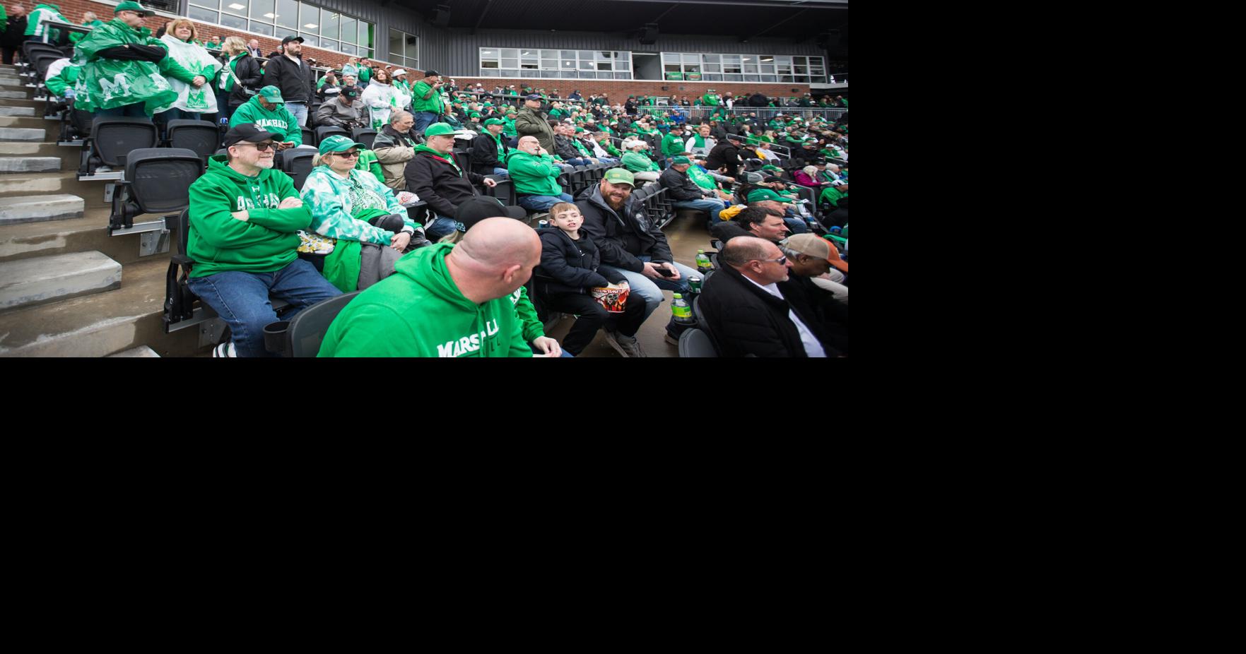 Photos: First baseball game at Jack Cook Field, Marshall vs. Manhattan ...