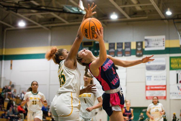 Photos: Girls basketball, Spring Valley takes on Huntington ...