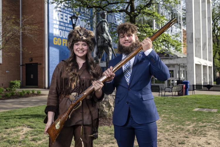 With rifle passing, Hager officially takes over as Mountaineer mascot ...
