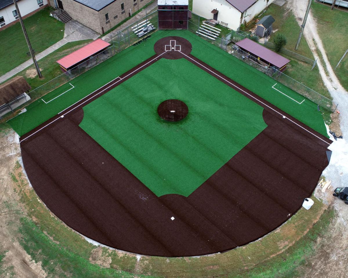 Sherman Baseball turf diamond project completed | Sports ...