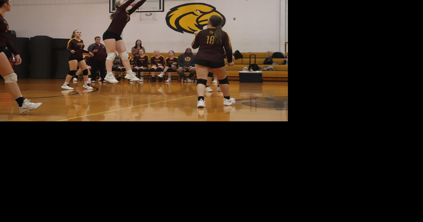 Scott volleyball splits tri-match with Sherman and Poca | Sports ...