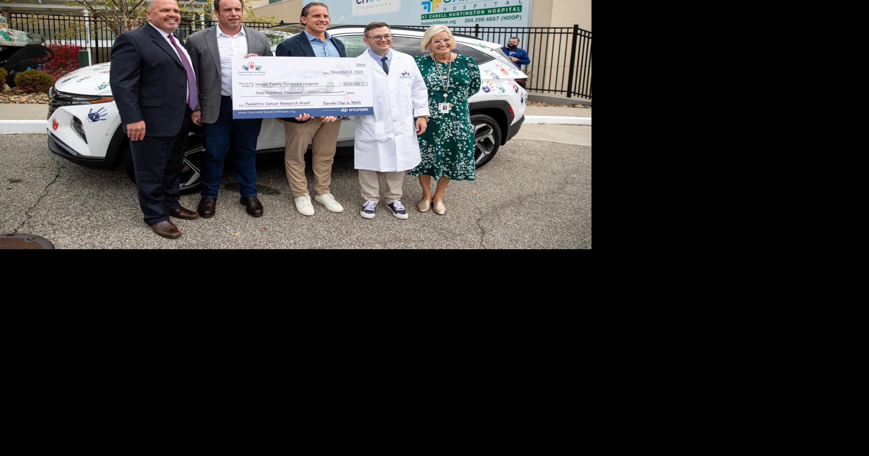 Photos: Hoops Family Children’s Hospital receives $100,000 grant ...
