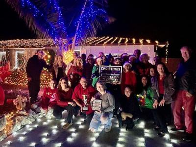 Christmas House Decorating Contest Winner: Brian and Patty Quinn, 1208 ...