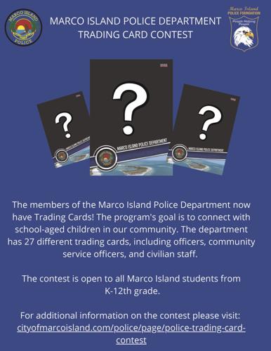 Marco Island Police Department Trading Cards | City | coastalbreezenews.com