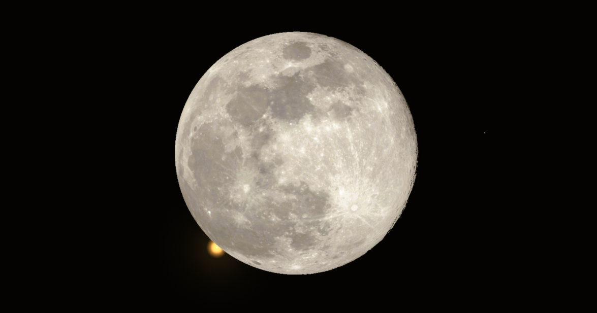 January’s Night Sky Notes | The Red Planet | Night Skies ...