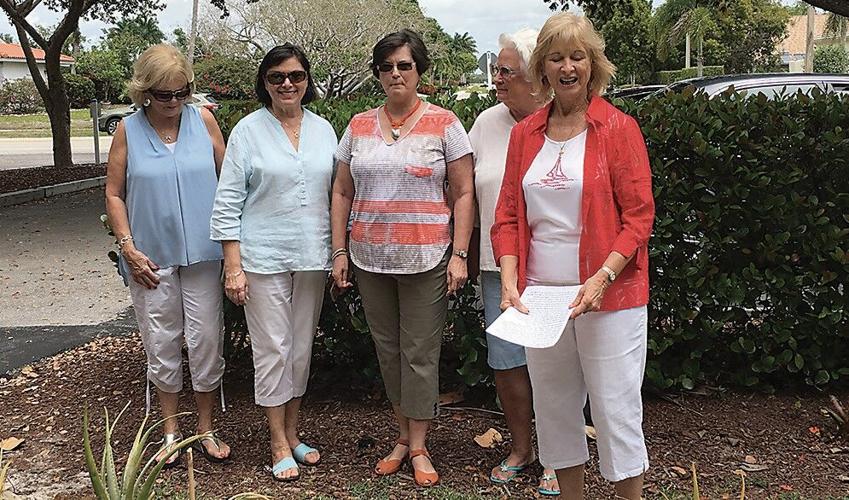 Plaque Commemorates Club’s Adoption of Park | News | coastalbreezenews.com