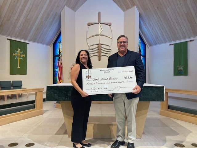 Marco Lutheran Church Supports Our Daily Bread Food Pantry | Lifestyles ...