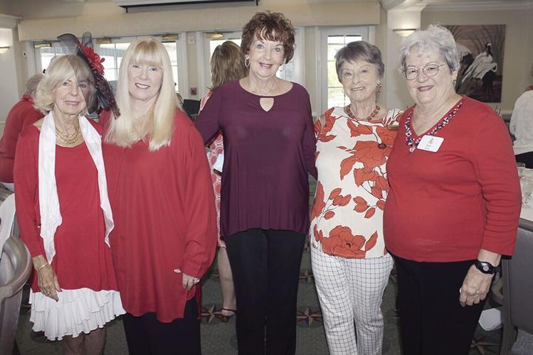 Just Friends Resplendent in Red | Community Scene | coastalbreezenews.com