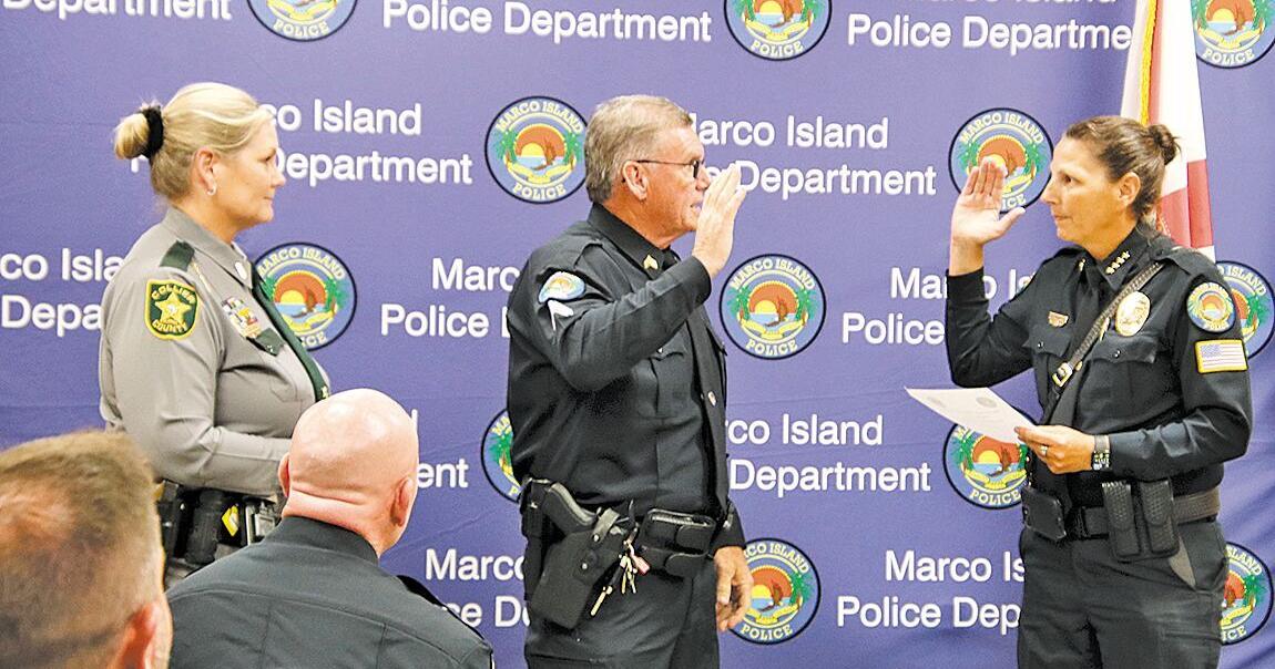 Marco Police Promotion Ceremony | City | coastalbreezenews.com