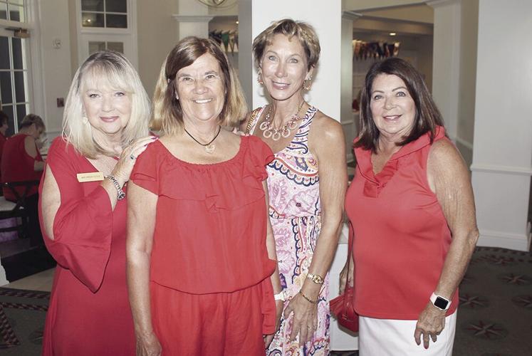 Just Friends Resplendent in Red | Community Scene | coastalbreezenews.com