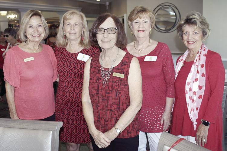 Just Friends Resplendent in Red | Community Scene | coastalbreezenews.com