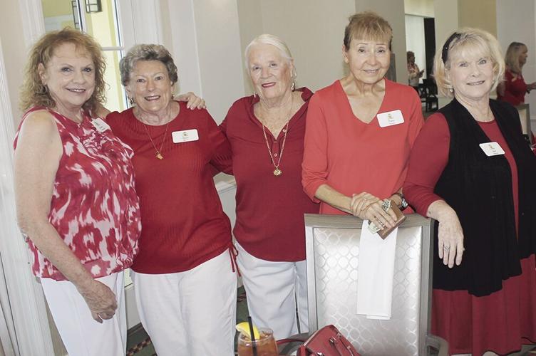 Just Friends Resplendent in Red | Community Scene | coastalbreezenews.com