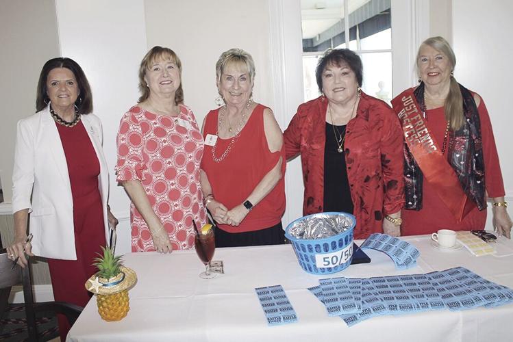 Just Friends Resplendent in Red | Community Scene | coastalbreezenews.com