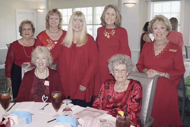 Just Friends Resplendent in Red | Community Scene | coastalbreezenews.com