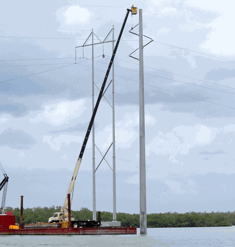 LCEC strings transmission lines over Marco River | Opinion ...