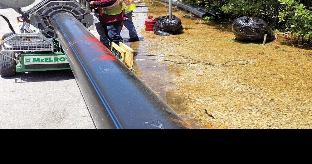 Goodland’s New Water Line Half Done | News | coastalbreezenews.com