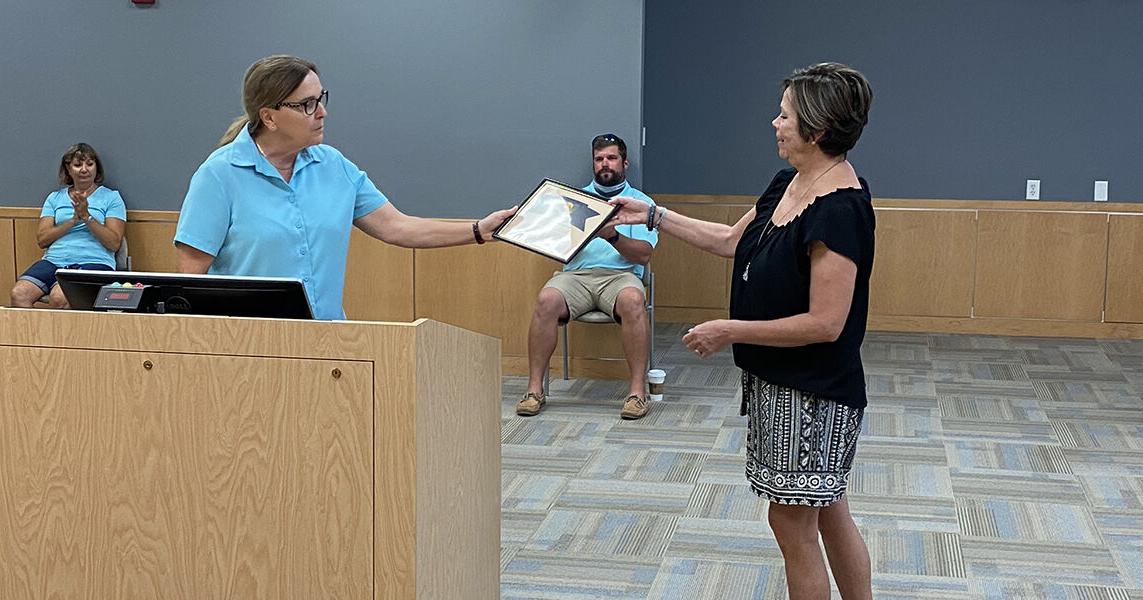 Beach Committee Honors Ruth McCann for 8 Years of Service | News ...
