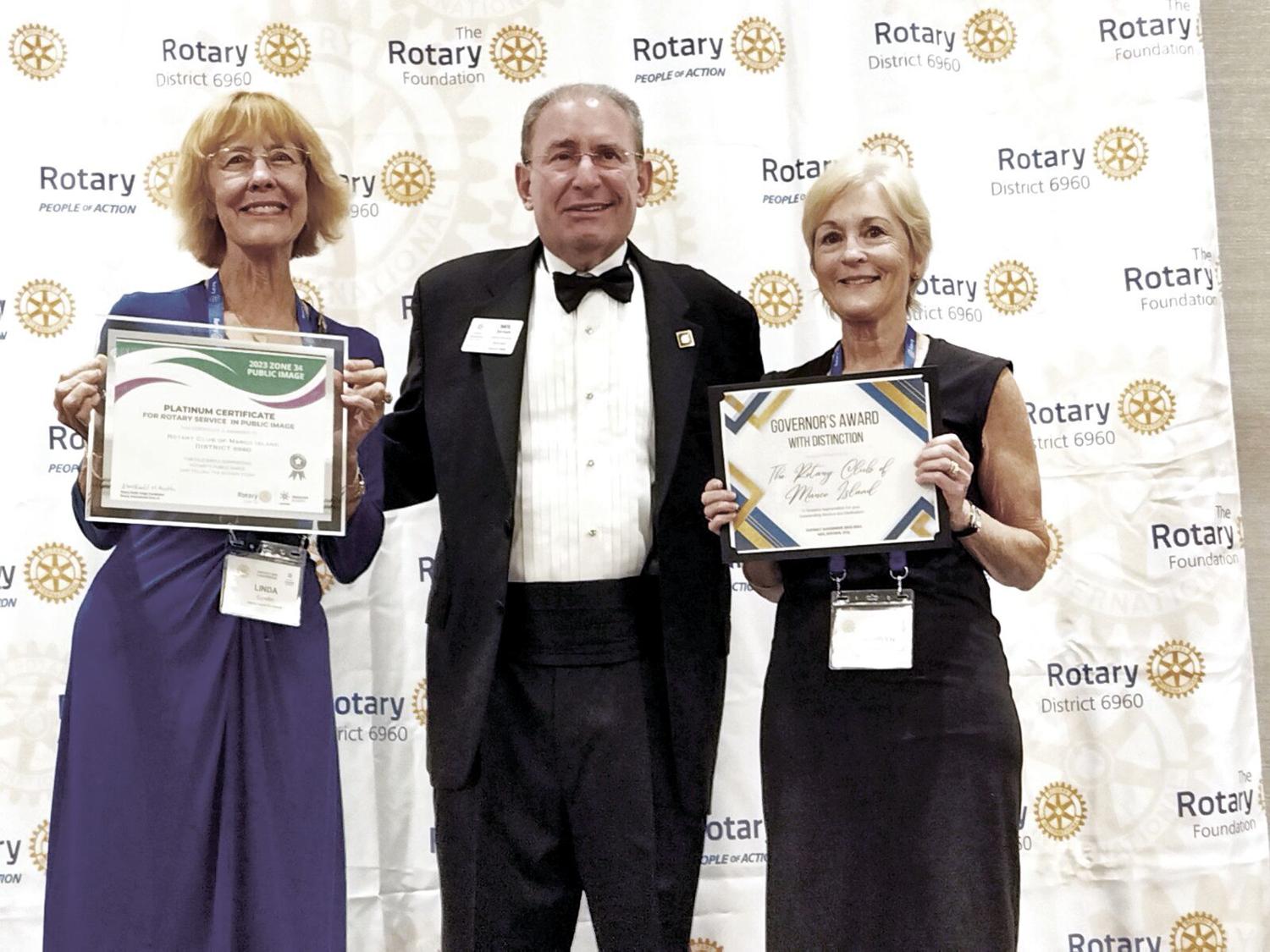 District Rotary Conference Honors Marco Rotary Noontime | Clubs ...