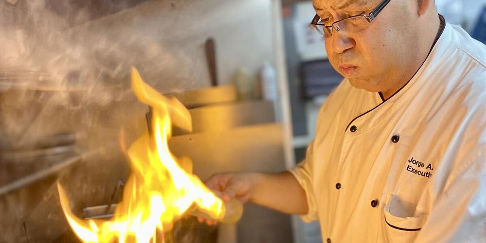 Verdi’s Chef Jorge Gomez Creates Shrimp Timbale | News ...