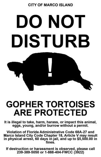 Gopher Tortoise Signs Available to the Public | News ...