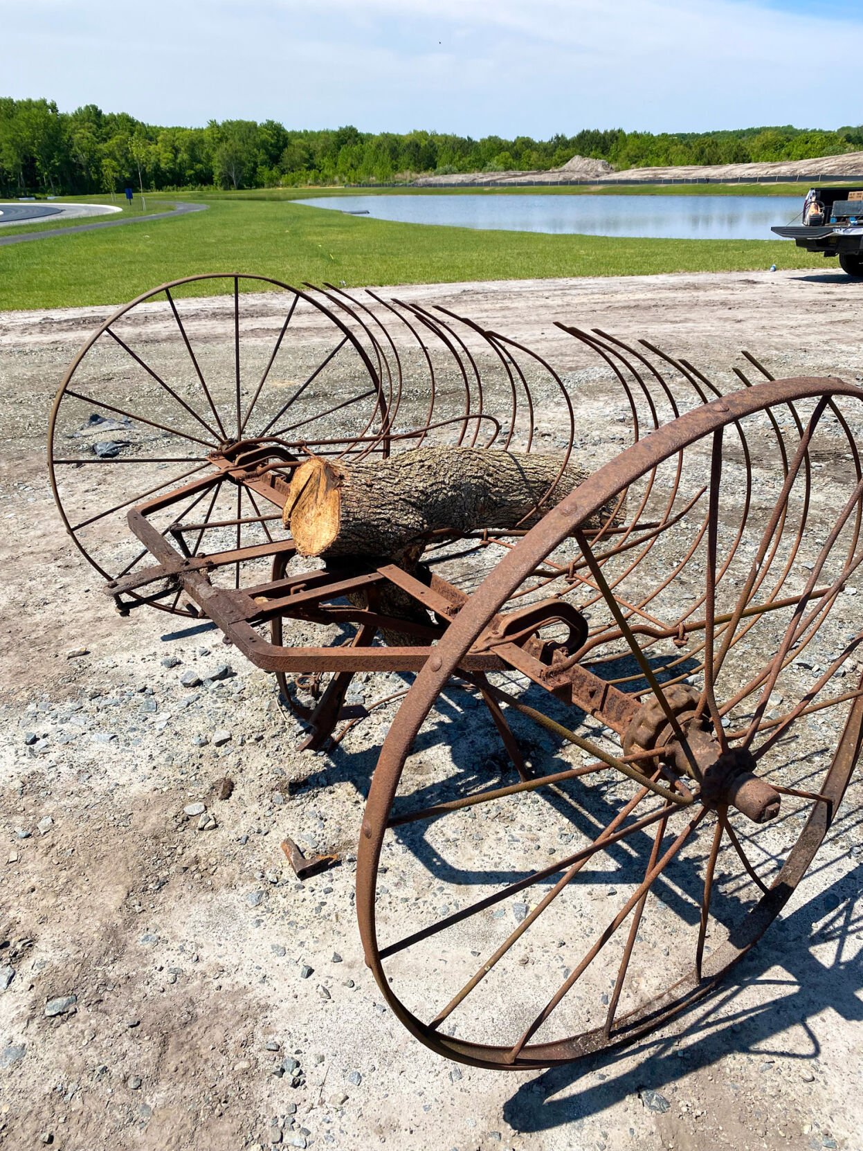 Antique hay rake may become exhibit at Ocean View Historic Village ...