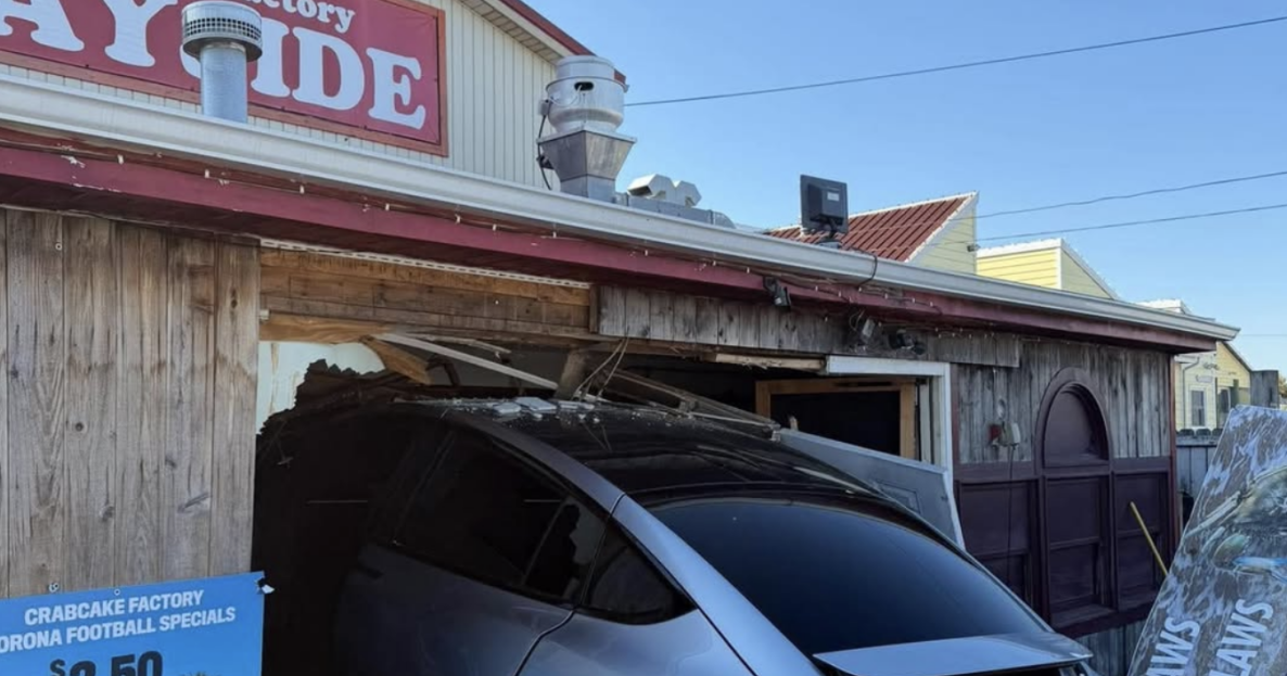 Crabcake factory Bayside closed after car crashes into kitchen area ...