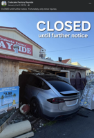 Crabcake factory Bayside closed after car crashes into kitchen area ...