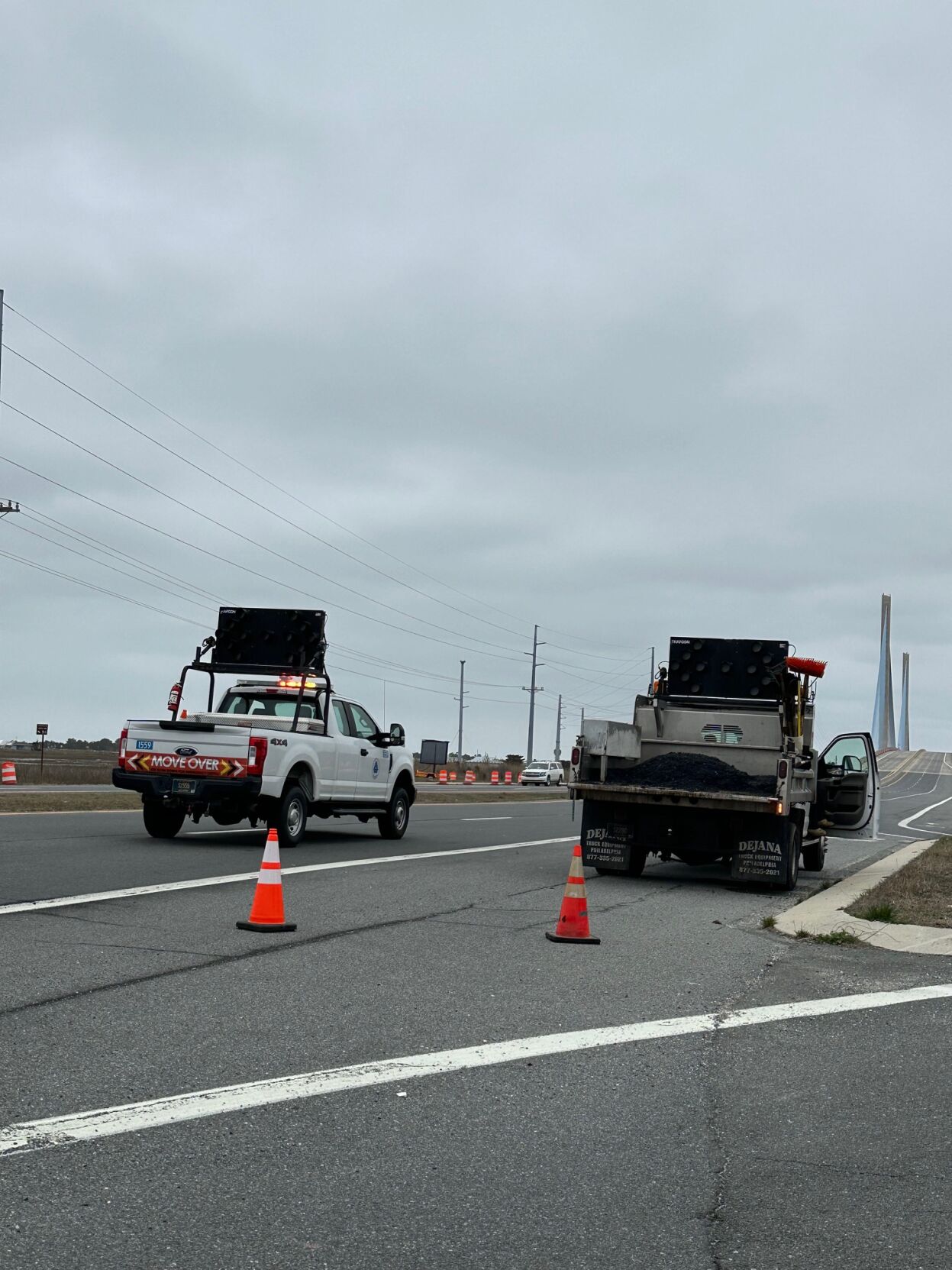 Lane of Route 1 closed as ocean breaches dunes near IR Inlet | State ...