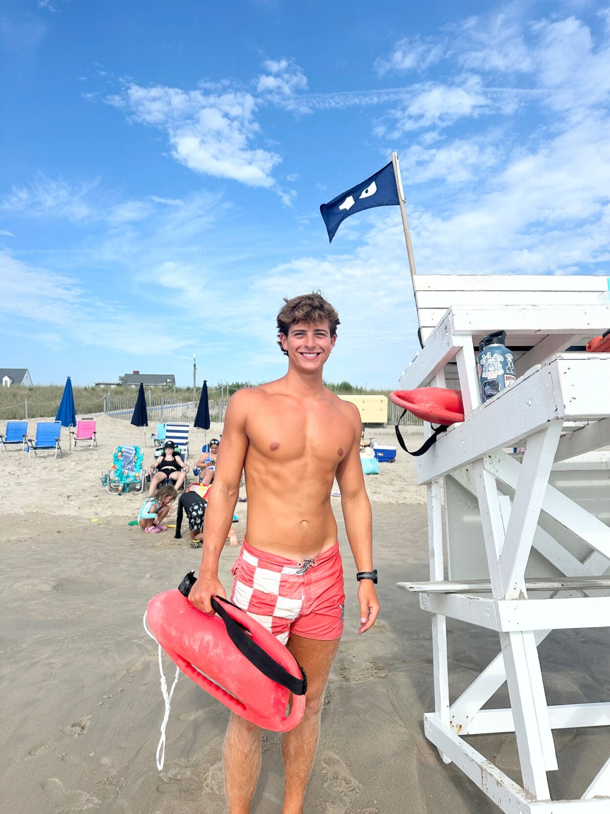 Degnan keeps an eye on those in the sand and in the water | Sports ...