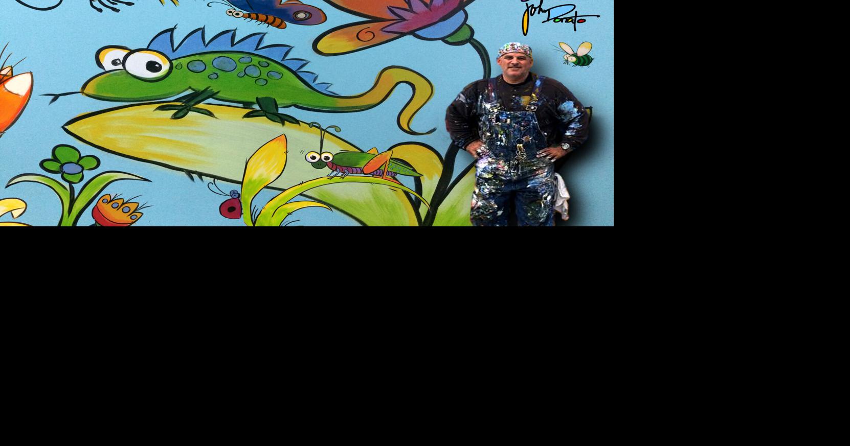 Public can help John Donato paint mural, support CIB at Arts in the ...