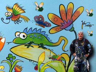 Public can help John Donato paint mural, support CIB at Arts in the ...