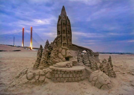 Castle in the Sand | Point Pics | coastalpoint.com