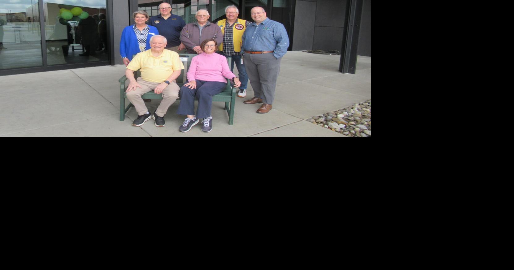 Lord Baltimore Lions Club presents bench to Delaware Food Bank ...