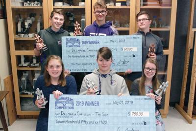 DCHS students win awards at DelDOT bridge design competition ...