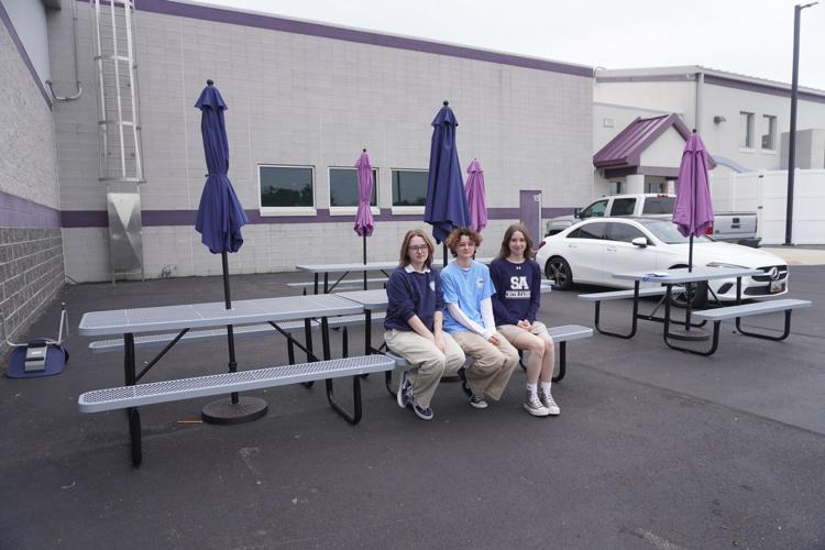 Sussex Academy students create outdoor classroom oasis | Education ...