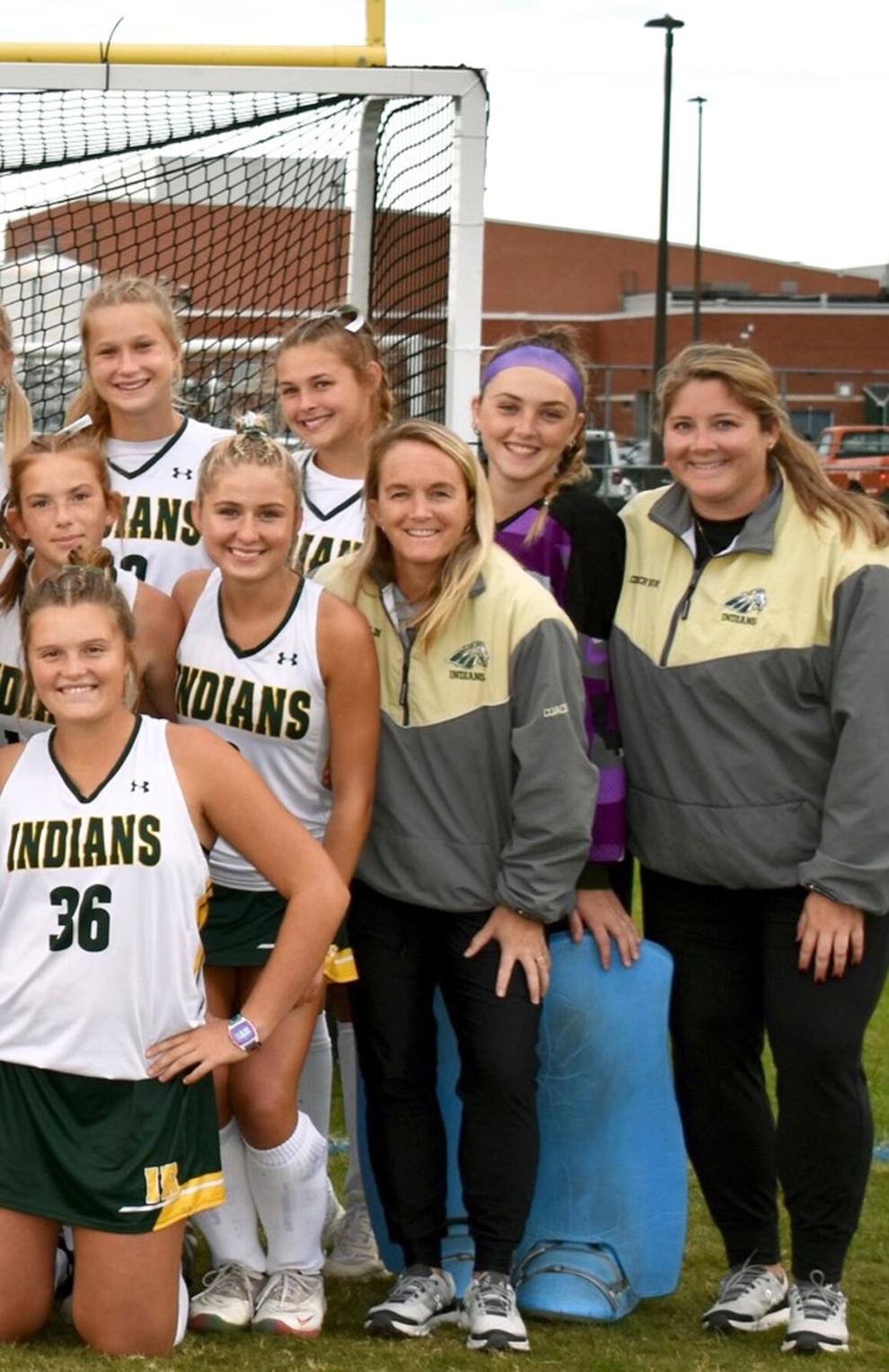 Head coach Huk celebrates her IR girls’ field hockey players’ success ...
