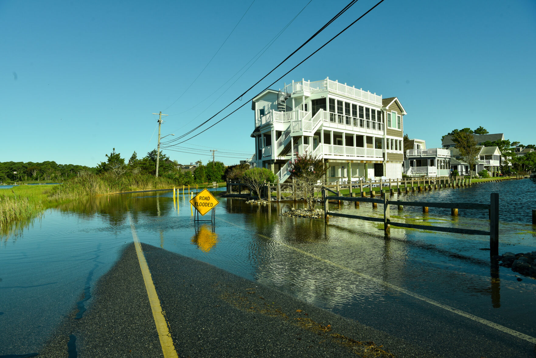 Work to elevate York Road delayed by flooding | South Bethany ...