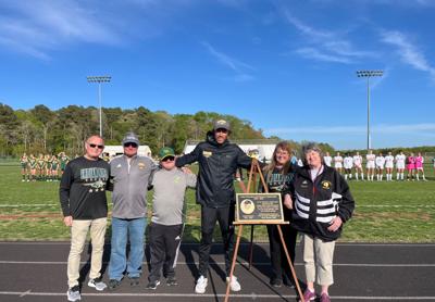 Soccer Alumni Association presents plaque to Gerken family | Sports ...