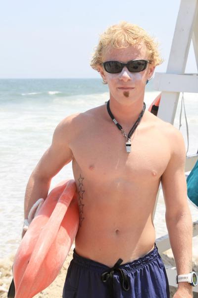 SCBP lifeguard Sam Beebe rescues patrons in the surf and on the sand ...