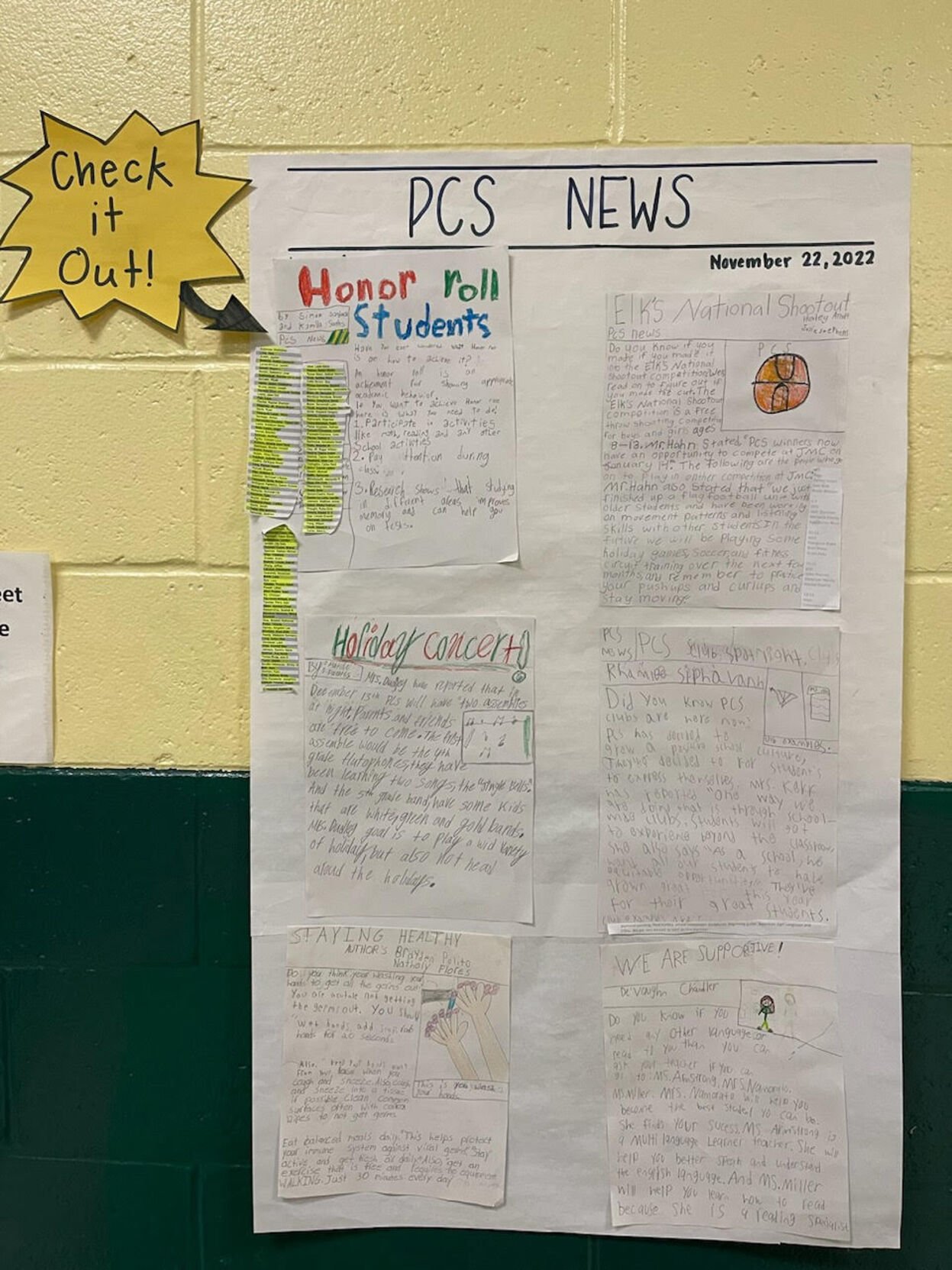 Showell kids launch PCS newspaper club | Education | coastalpoint.com