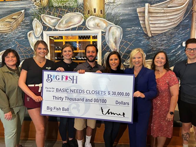 Big Fish Foundation donates to Delaware Basic Needs Closets | Business ...
