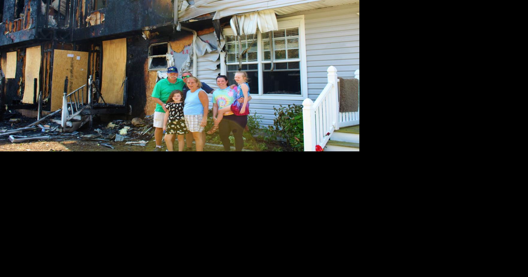 Local family getting support from community after fire destroys home ...