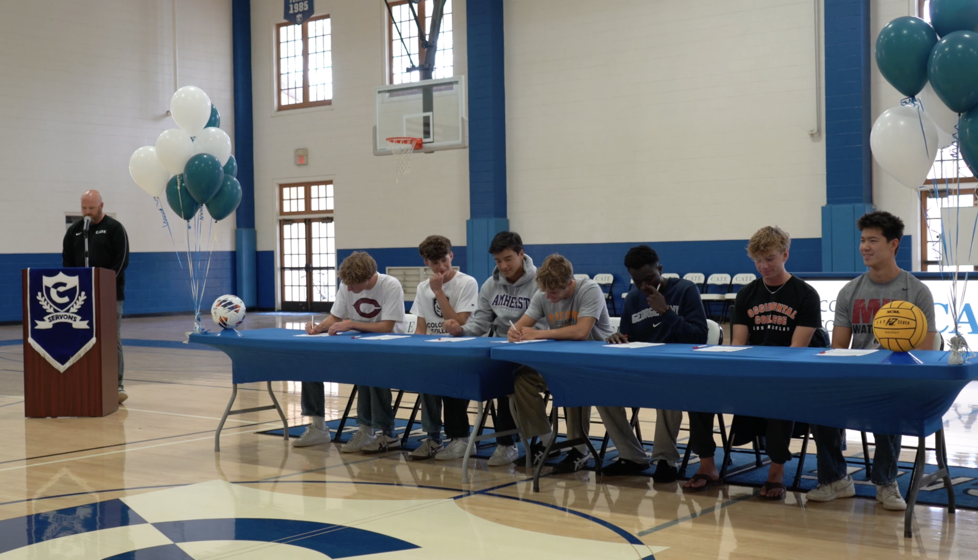 Cate athletes celebrate signing day | Sports | coastalview.com