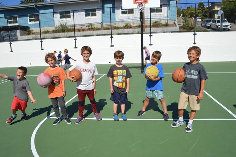 Summerland Elementary School celebrates opening of basketball, tennis ...