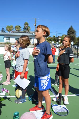 Summerland Elementary School celebrates opening of basketball, tennis ...