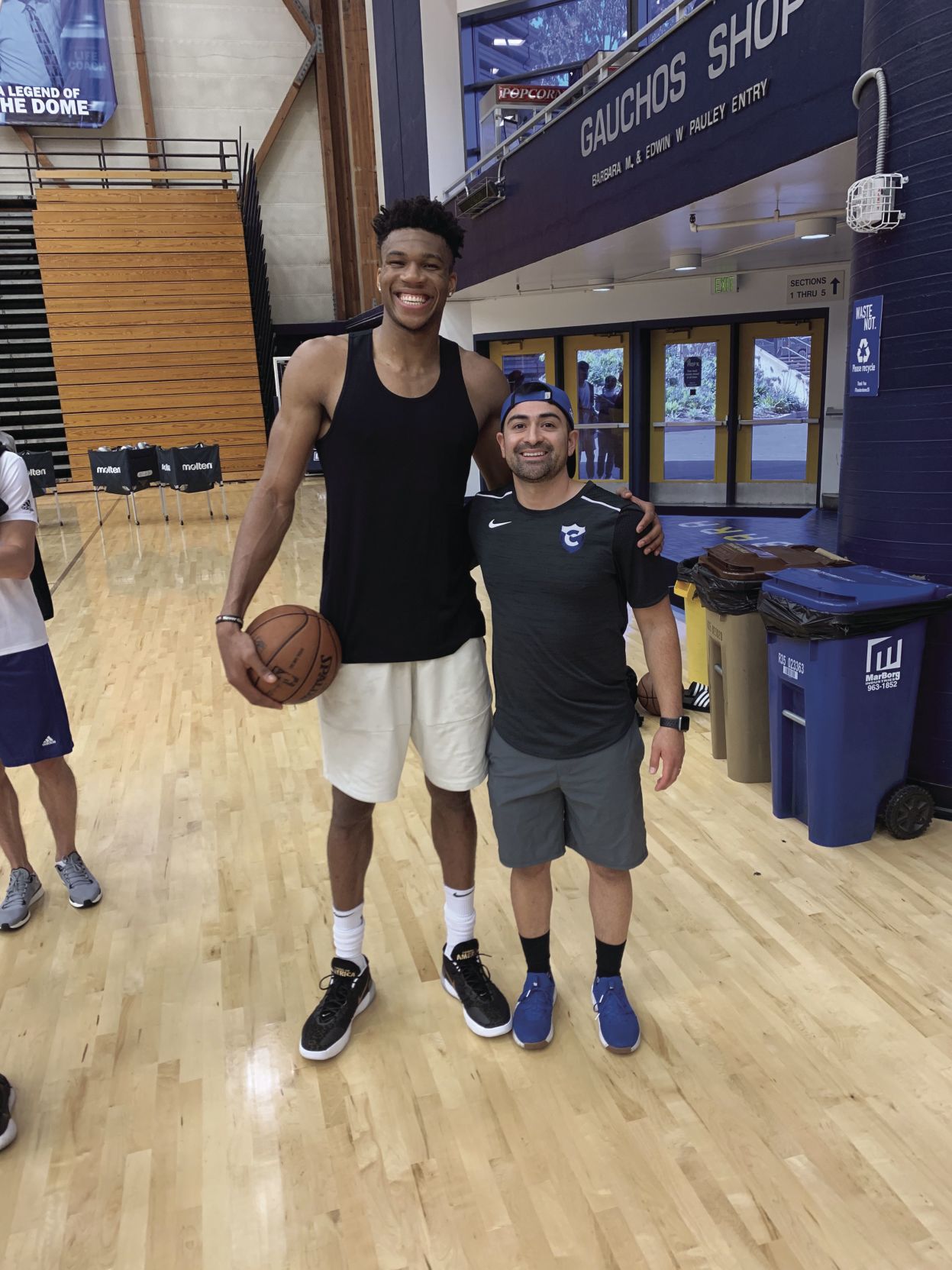 Cate School basketball coach works out with the pros | Sports ...