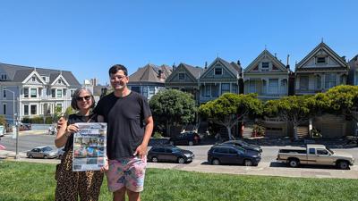 CVN pops by wedding in San Francisco | News | coastalview.com