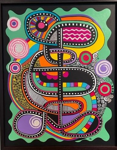 Local artist displays acrylics at Zookers | Arts & Entertainment ...
