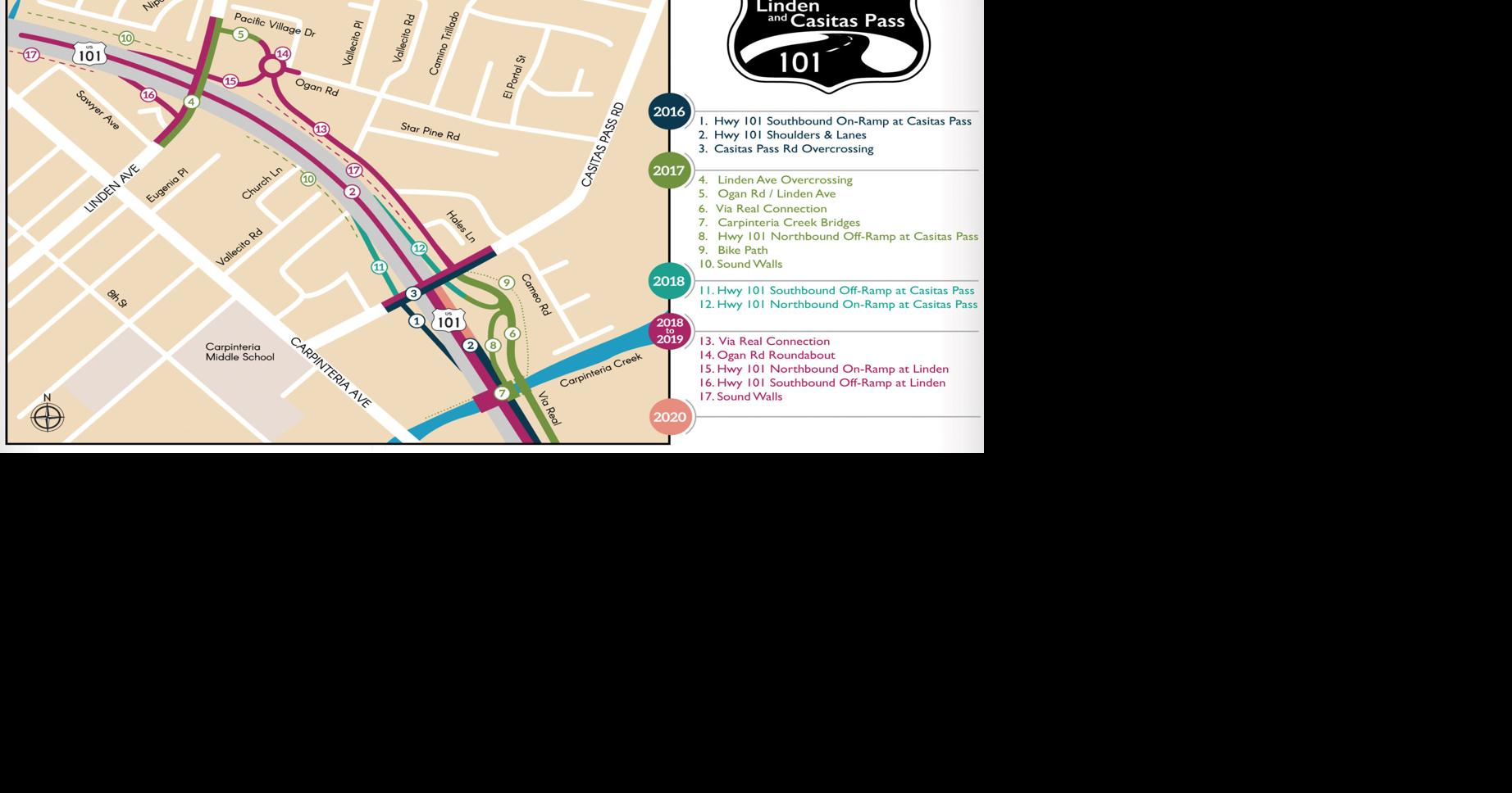 Timing announced for Caltrans project phases | News | coastalview.com